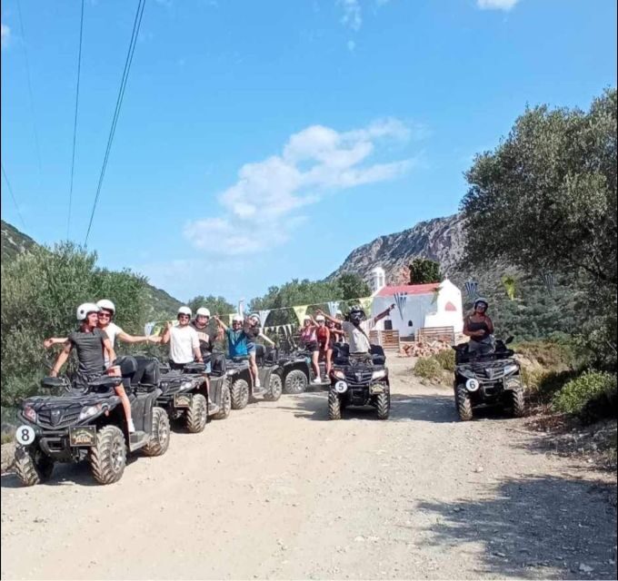 Malia:Afternoon Quad Safari Tour Lunch Hotel Pickup Drop-off - The Itinerary Breakdown: What to Expect