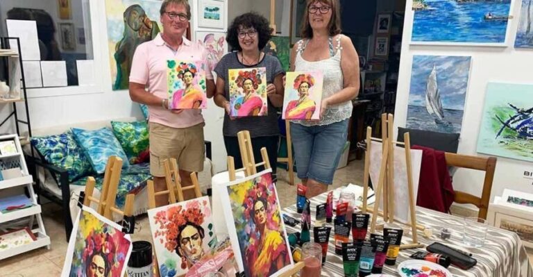 Mallorca/Porto Cristo: Paint your own Frida Kahlo - The Itinerary: What to Expect