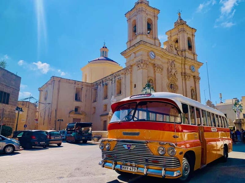 Malta: 5 hr Vintage Bus Tour - Mdina & Blue Grotto inc. food - What Makes This Tour Stand Out