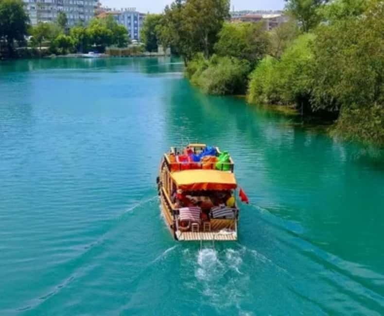 Manavgat River Cruise & Bazaar +Waterfall Tour: Side, Alanya - The Magnificent Manavgat Waterfall