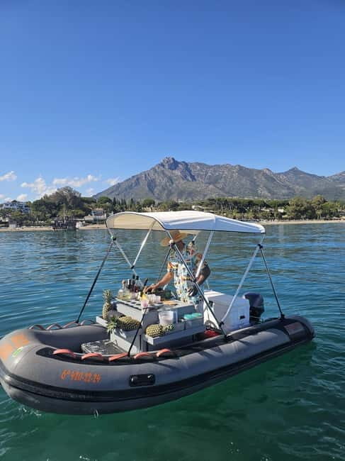 Marbella: 2-8 hour private cruise on luxury yacht Targa37 or Targa48 - The Experience in Practice