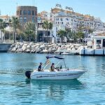 Marbella: Boat Rental drive yourself with Dolphin Sighting - What to Expect