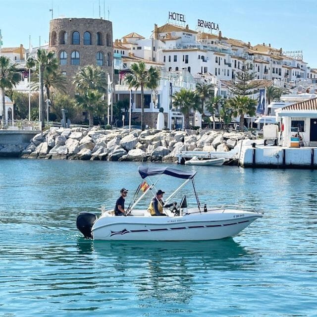 Marbella: Boat Rental drive yourself with Dolphin Sighting - What to Expect