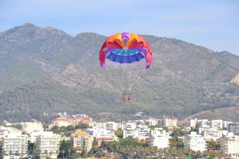 Marbella from the heights: Parasailing - Why This Experience Is Well Worth It