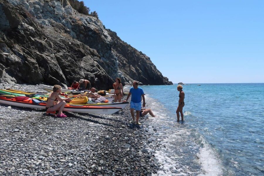 Marciana Marina: Elba Island Full-Day Kayaking Tour - Itinerary Breakdown: From Launch to Shores