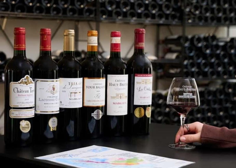 Margaux - Exclusive tasting of 6 wines - Discovering Château Haut Breton Larigaudière