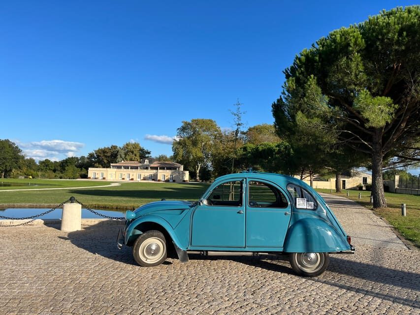 Margaux & Médoc private FULL day tour with a classic car - Key Points: