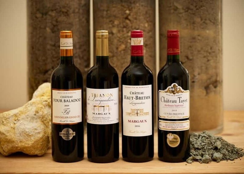 Margaux - Tasting of 4 wines - The Guided Tasting