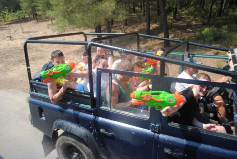 Marmaris Jeep Safari Water Fight, Colour and Foam Party - Authentic Feedback from Guests