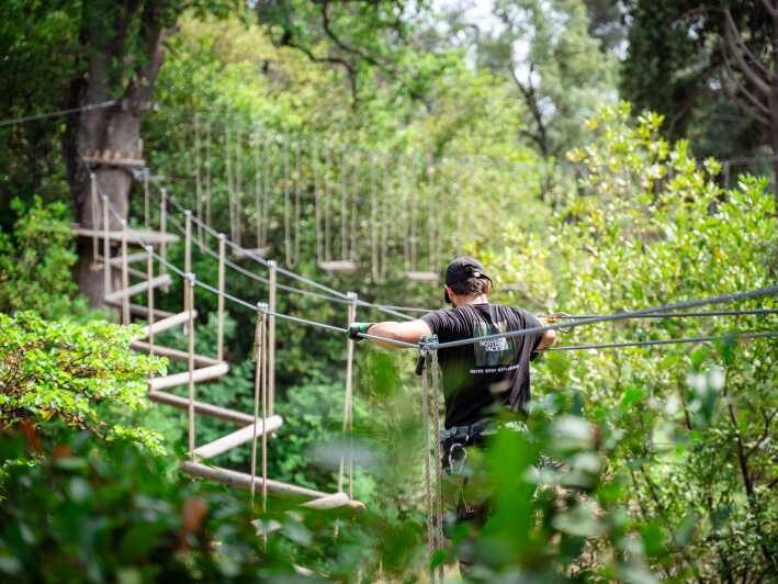 Marseille: Ecopark Adventures Treetop Adventure - The Park Layout and Course Options