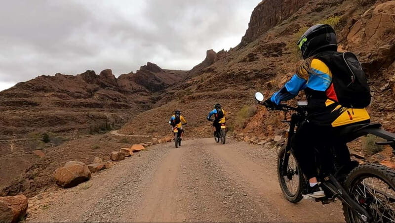 Maspalomas: Guided Off-Road Tour on Electric Enduro Motorcycles - What to Expect at Each Stop