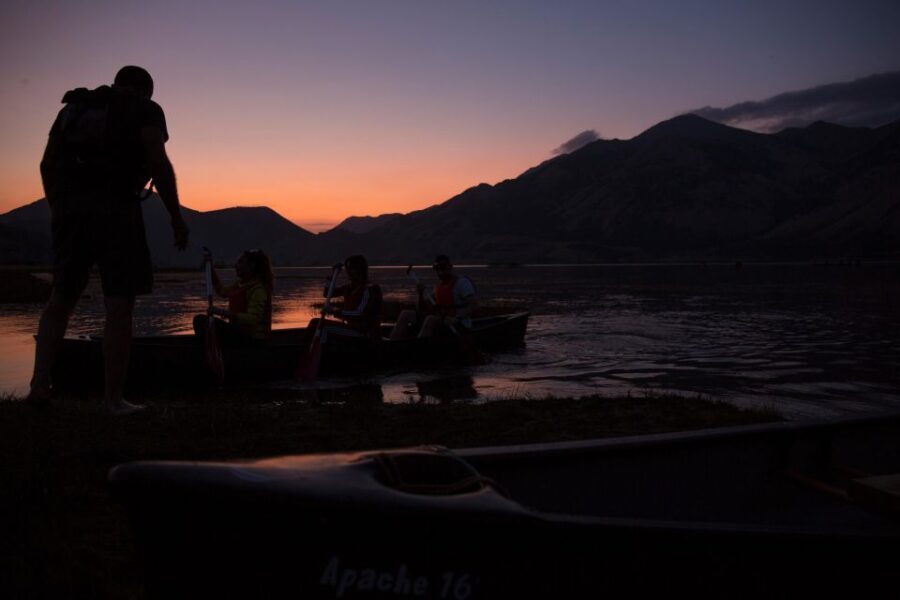 Matese Regional Park: canoe excursion with sunset aperitif - The Itinerary in Detail