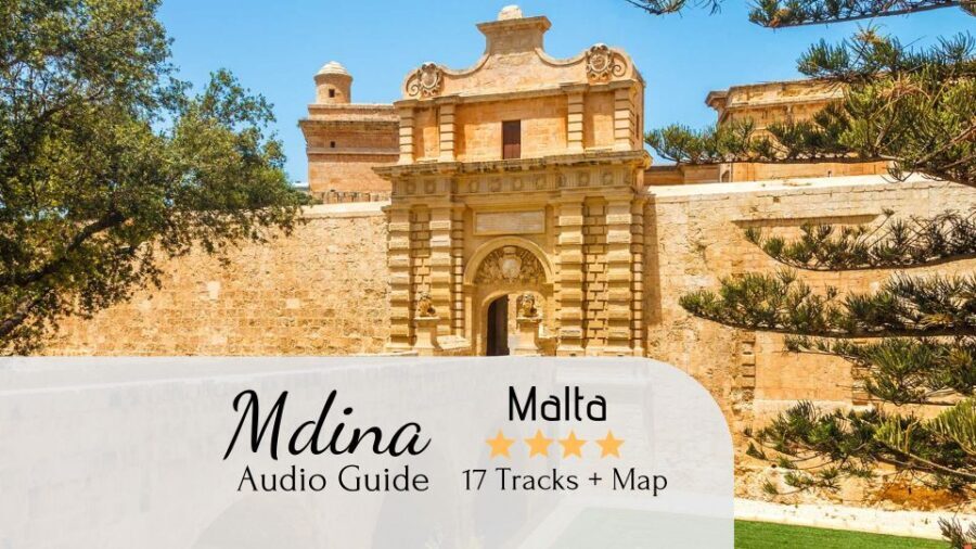 Mdina Audio Tour with Map and Directions - The Sum Up