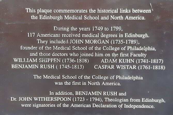 Medical and Surgical History of Edinburgh - Private Walking Tour - Who Would Love This Tour?