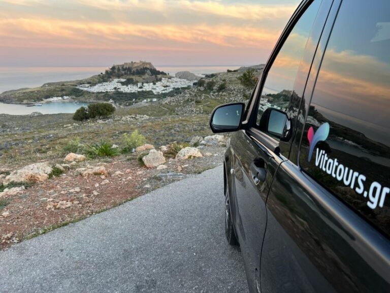 Medieval City & Lindos Full Day Private Tour - The Itinerary: What You’ll See and Do