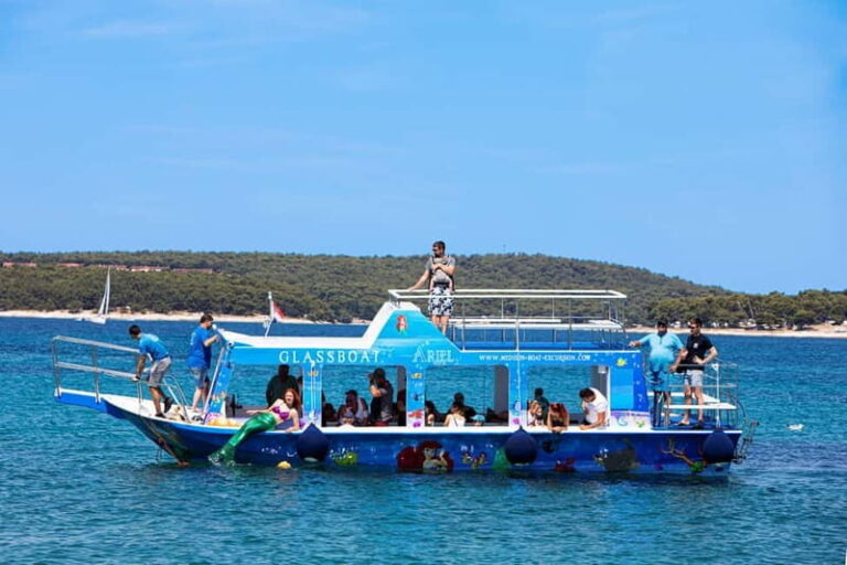 Medulin: Glass Boat Tour Experience to Kamenjak - The Itinerary in Detail