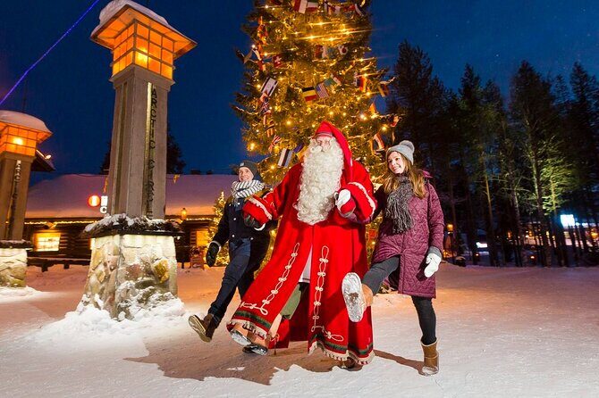 Meet Santa Claus & Santa's Reindeer Ride & Greet Huskies - Transportation and Group Size