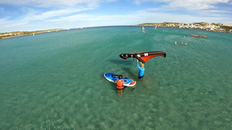 Mellieha: Introduction To Wing Foiling (course) - What to Expect Day of the Course
