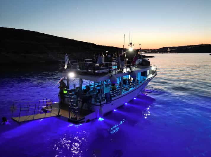 Mellieha: Two Bay Evening Cruise Including The Blue Lagoon - The Itinerary in Detail