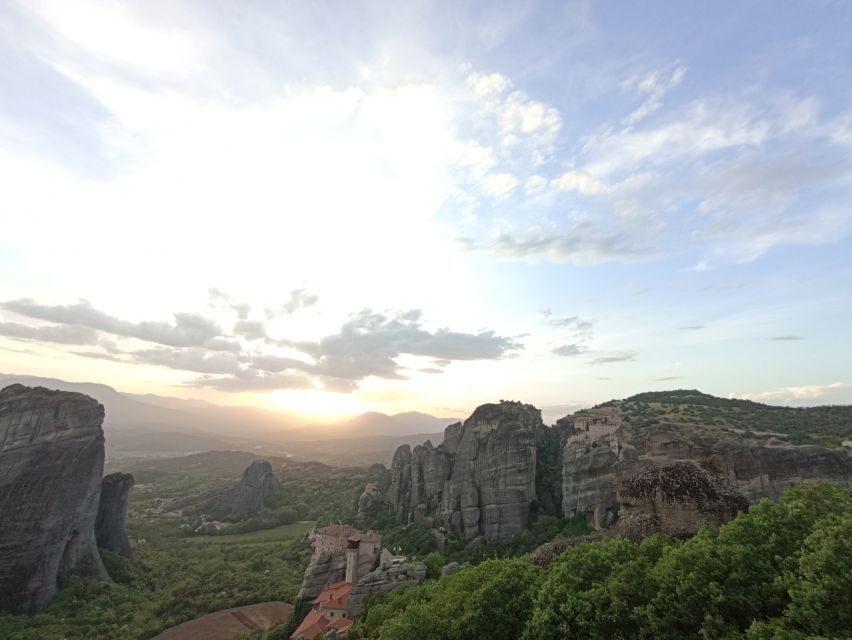 Meteora Sunset with Photos Stops & to the Cave of St. George - What It All Means for You