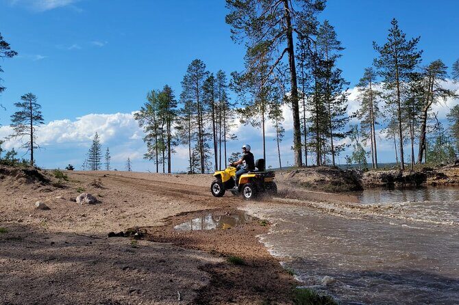 Midnight Sun ATV Ride During the Golden Hour from Rovaniemi - The Guides and the Experience