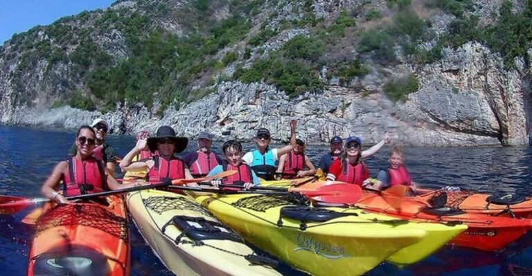 Mikros Gialos: Lefkada Guided Kayak Tour with Refreshments - What’s Included and What’s Not