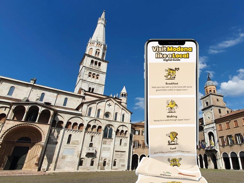 Modena: Digital guide made with a Local for your tour - Itinerary Breakdown: What You Can Expect