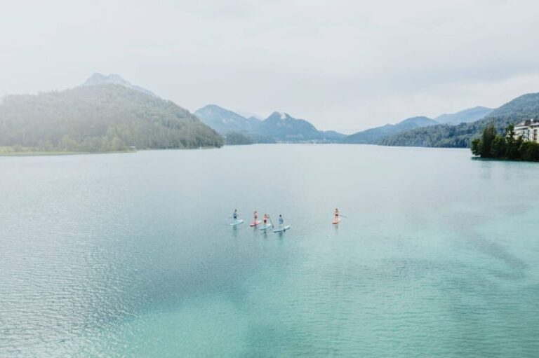 Mondsee: Stand-Up Paddle Board Rental and Instruction - The Route and Its Highlights
