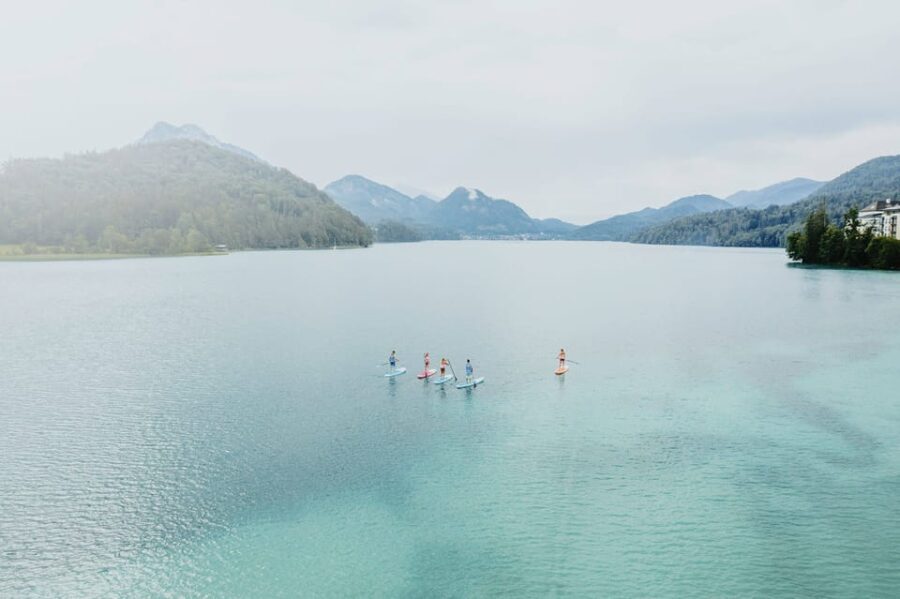 Mondsee: Stand-Up Paddle Board Rental and Instruction - The Route and Its Highlights