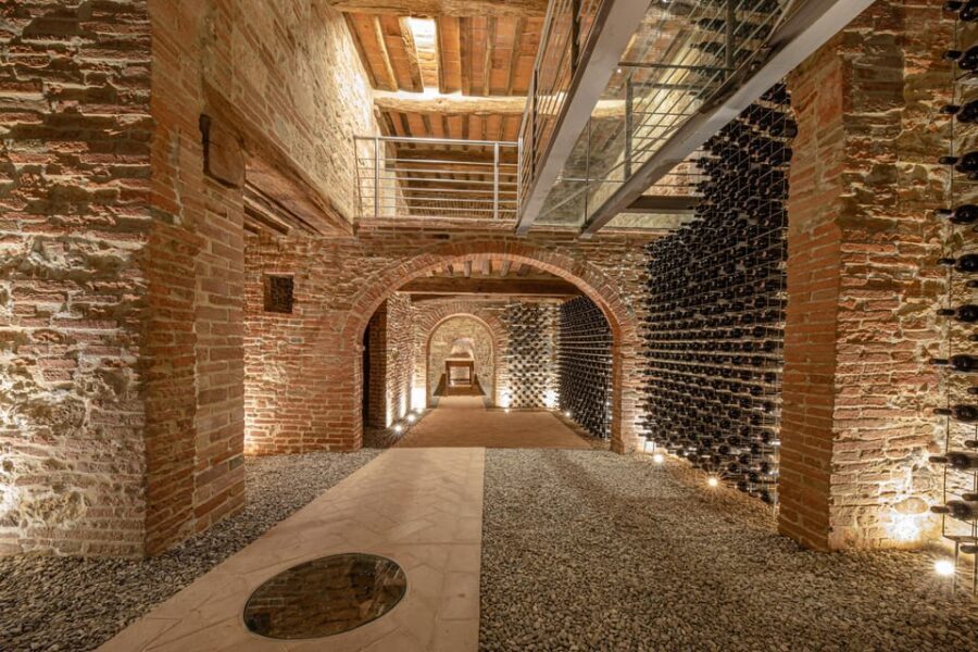 Montepulciano Caveau di Evelina Experience 3 old vintages tasting - The Tasting Itinerary and Food Pairings