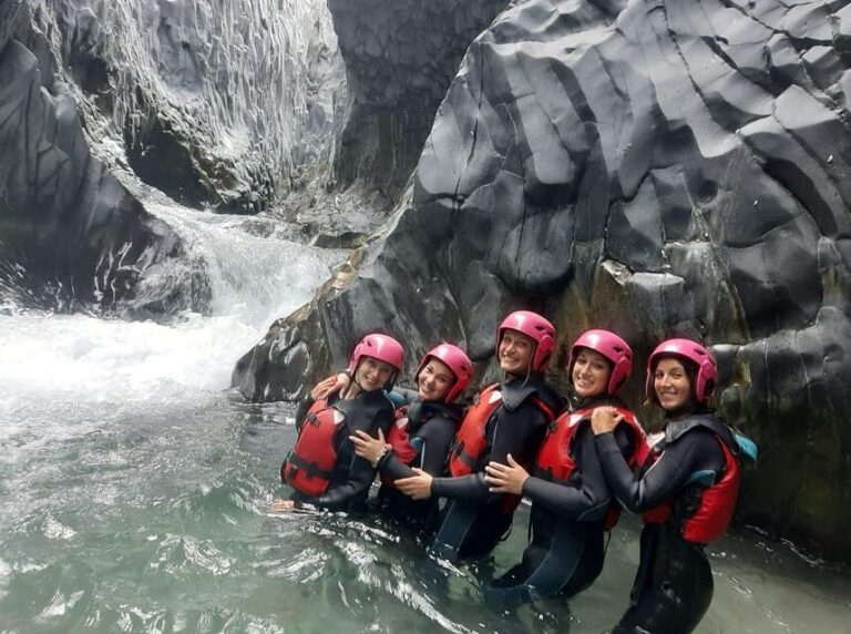 Motta Camastra: Canyoning at the Alcantara Gorges - The Highlights of Canyoning in the Alcantara Gorges