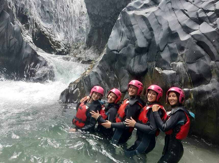 Motta Camastra: Canyoning at the Alcantara Gorges - The Highlights of Canyoning in the Alcantara Gorges
