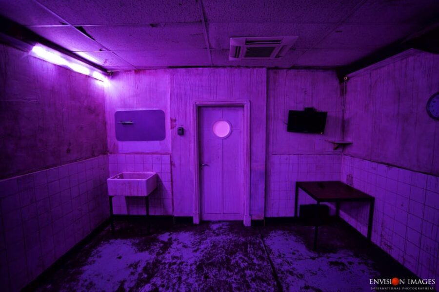 moviESCAPE Stockport SAWtopsy horror themed escape room game - The Setting and Its Effectiveness