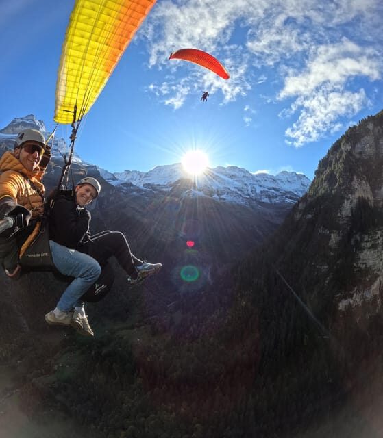 Mürren: Paragliding over Lauterbrunnen Cliffs and Waterfalls - Key Points