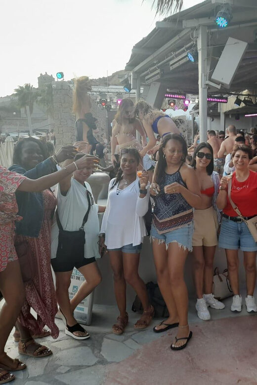 Mykonos Semi Private Bus Tour in English/Spanish - Transportation and Group Dynamics
