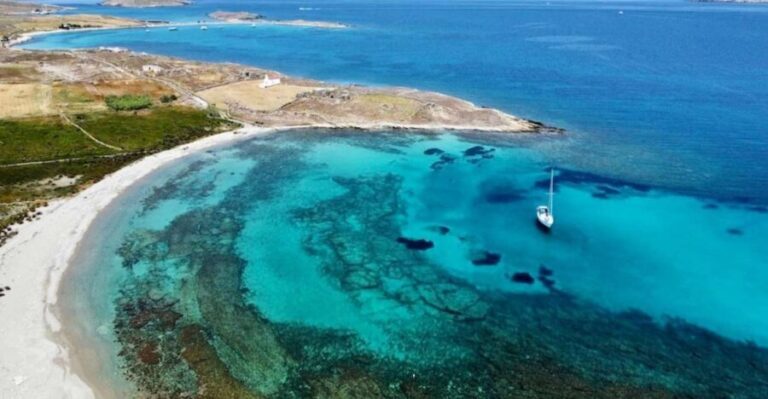 MYKONOS SOUTH COAST OR DELOS & RHENIA MORNING PRIVATE CRUISE - The Boat – A Traditional Wooden Charm