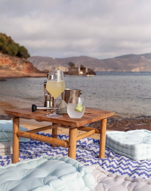 Mykonos: Sunset Cocktail Making Class on a Secluded Beach - Key Points