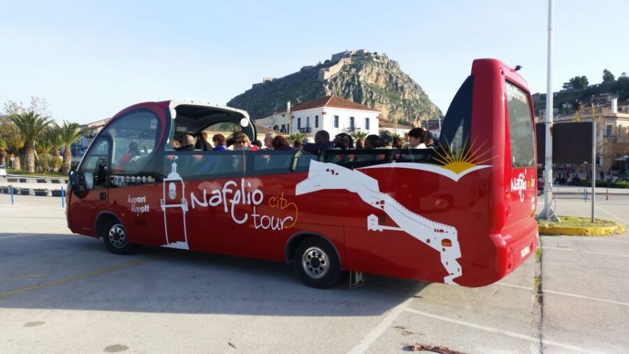 Nafplio Hop On Hop Off Bus Tour - Detailed Breakdown of the Itinerary