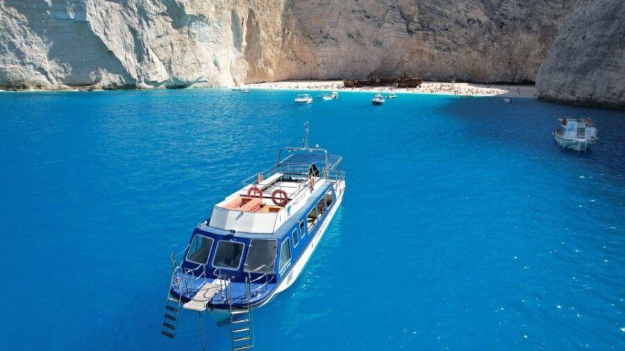 Navagio bay White Beach West Coast Porto Vromi Anafonitria - What You Can Expect on the Tour