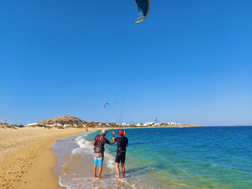 Naxos: Kitesurfing Lessons by Amouditis Kite Center - What the Lesson Entails