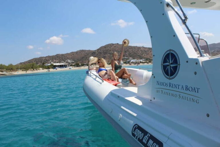Naxos: Private Motorboat Cruise to Small Cyclades Islands - What’s Included and What You Should Expect