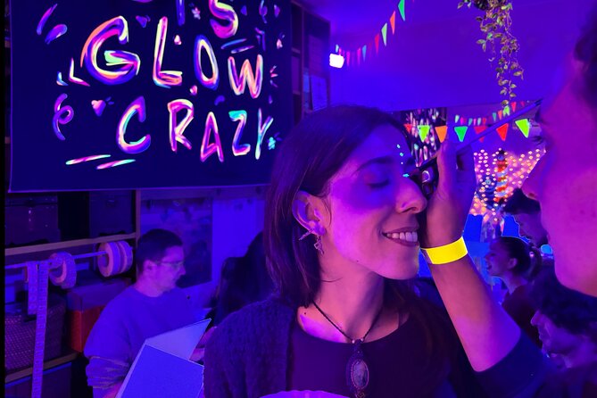Neon Art Painting Experience in Immersive Studio (No Stop Wine) - Introduction