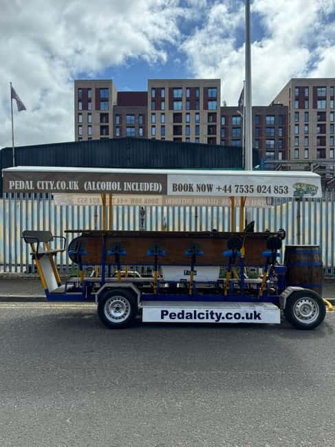 Newcastle: Beer Bike Tour with Music and Drinks - Authentic Feedback from Participants