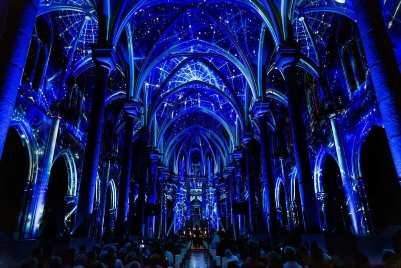 Nice Basilica: Magical Sound & Light Show - Luminiscence - The Itinerary: How the Evening Unfolds