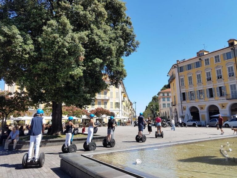 Nice: Segway Tour with Food Tasting experience - More Scenic Streets and Iconic Squares