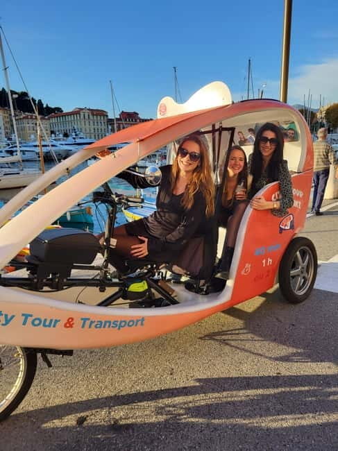 Nice : visite guidée 1h30 en TukTuk avec guide Nicois. - The Itinerary in Detail