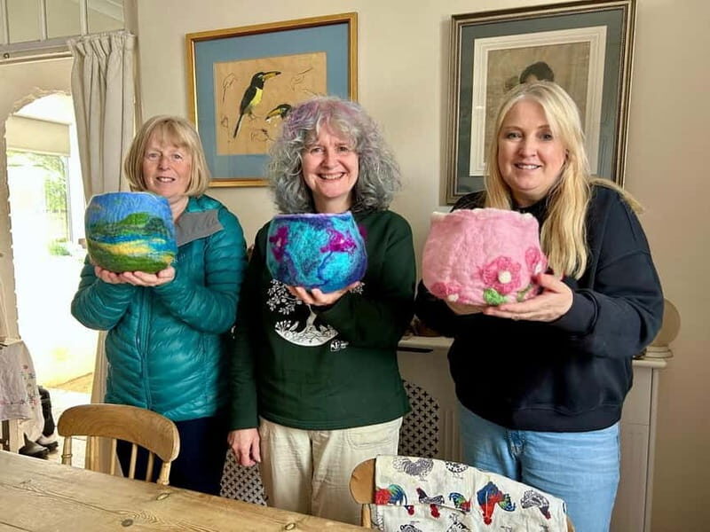 Nottingham: Felting Workshop - What to Expect: A Journey of Touch and Storytelling