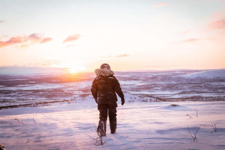 Once-in-a-lifetime Snowmobile Safari to Lapland Viewpoint - The Real Value of the Tour