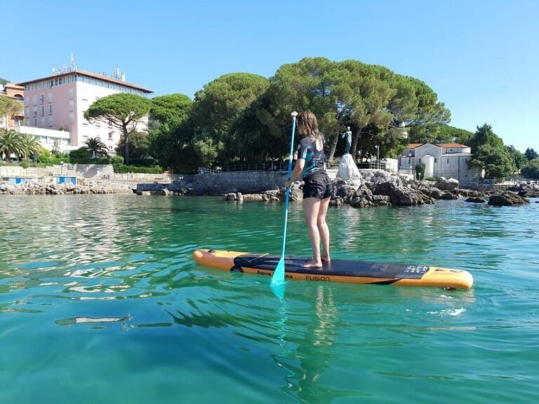 Opatija: Good morning SUP adventure - The Value of This Experience