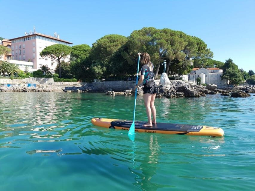 Opatija: Good morning SUP adventure - The Value of This Experience